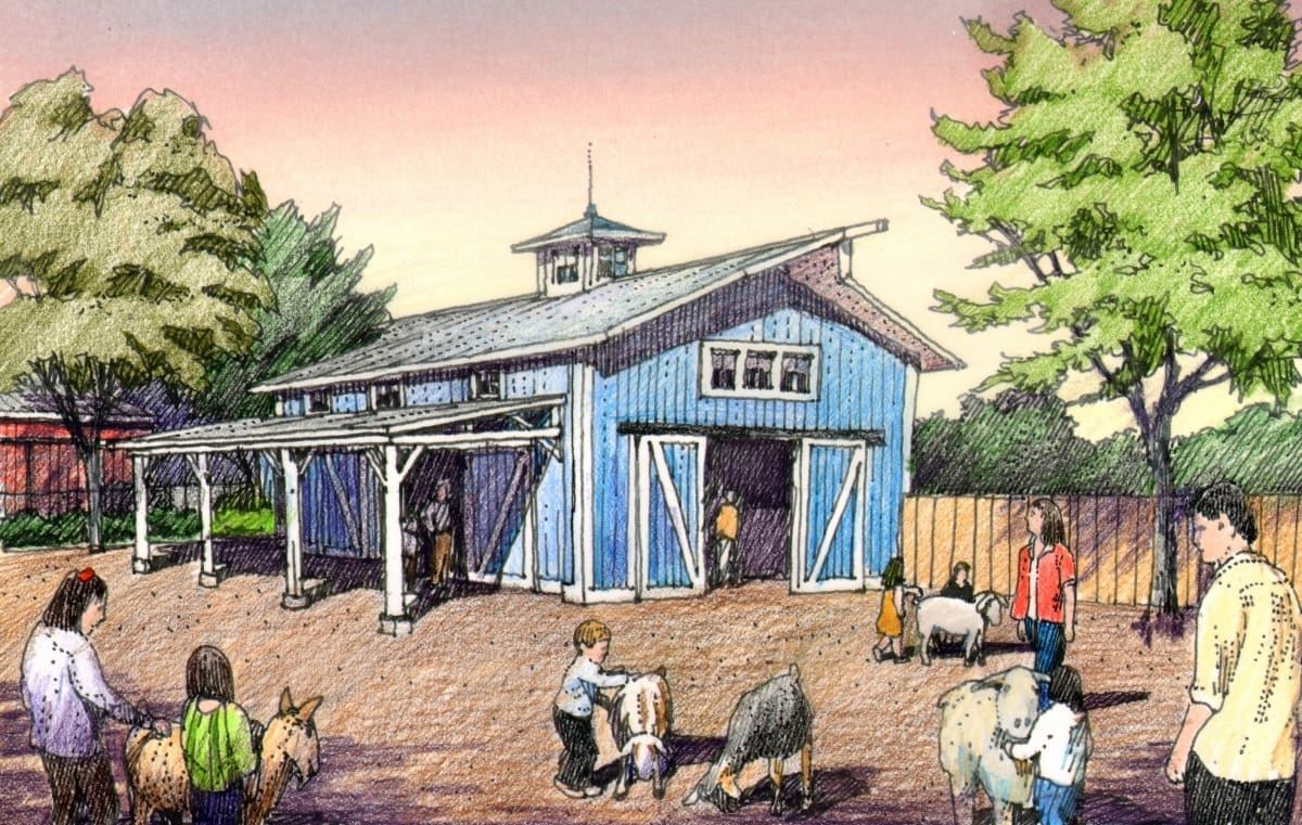 Lambs Farm Barnyard Master Plan - Upland Design - Parks