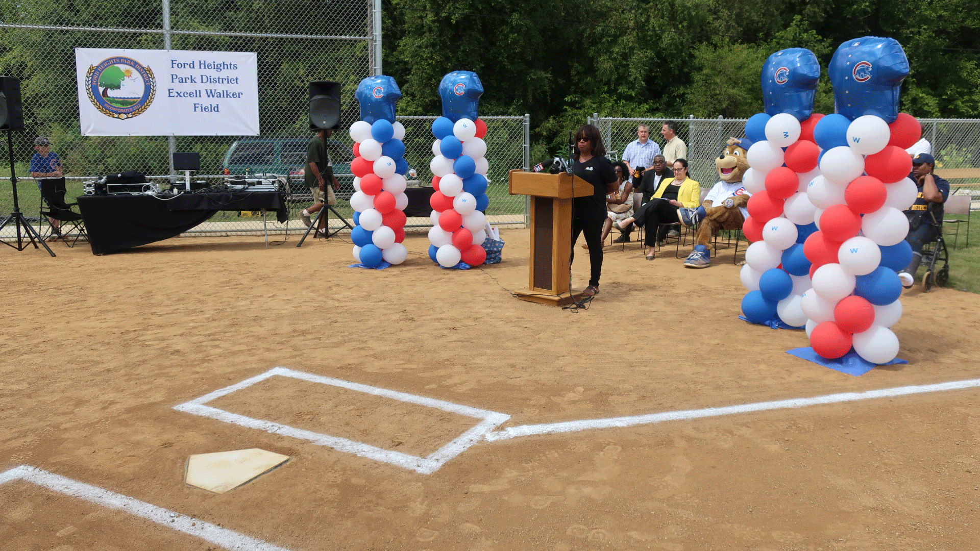 Ford Heights Baseball - Grand Opening - Upland Design
